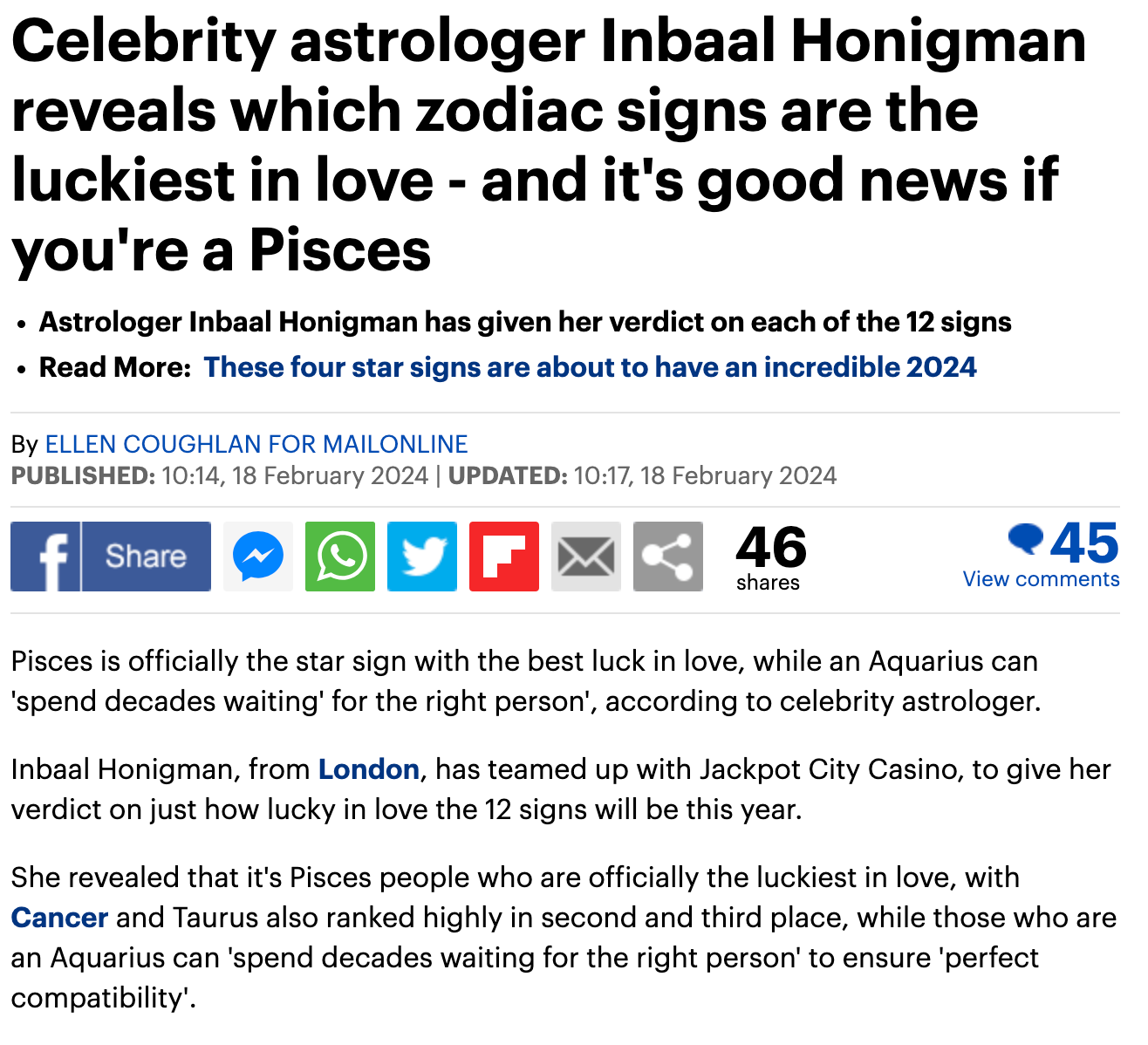 in-house astrological chart reading by Inbaal Honigman – Children of ...